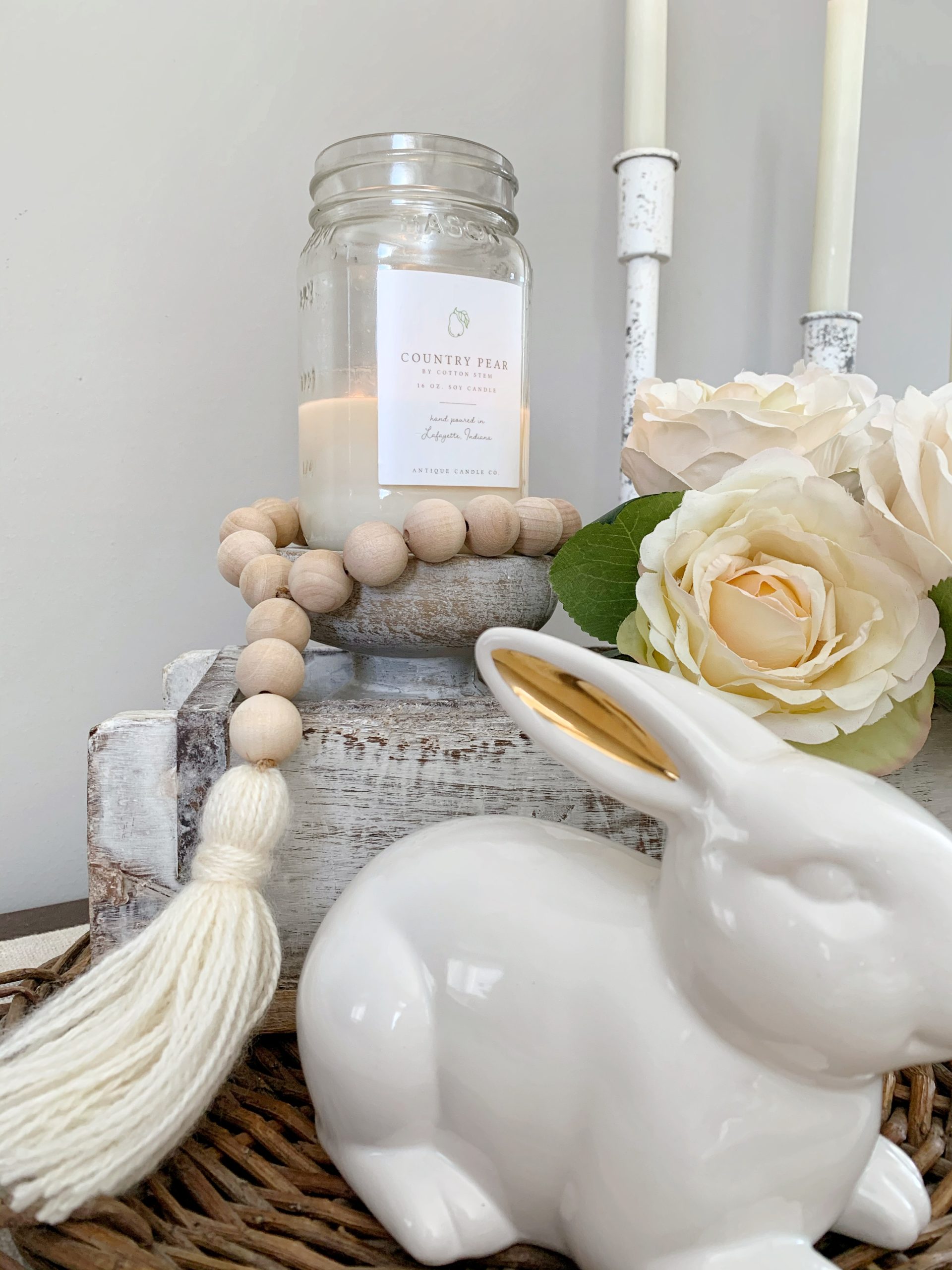 Styling Decor Bead Strands in Your Home - Ruffled Nest Decor