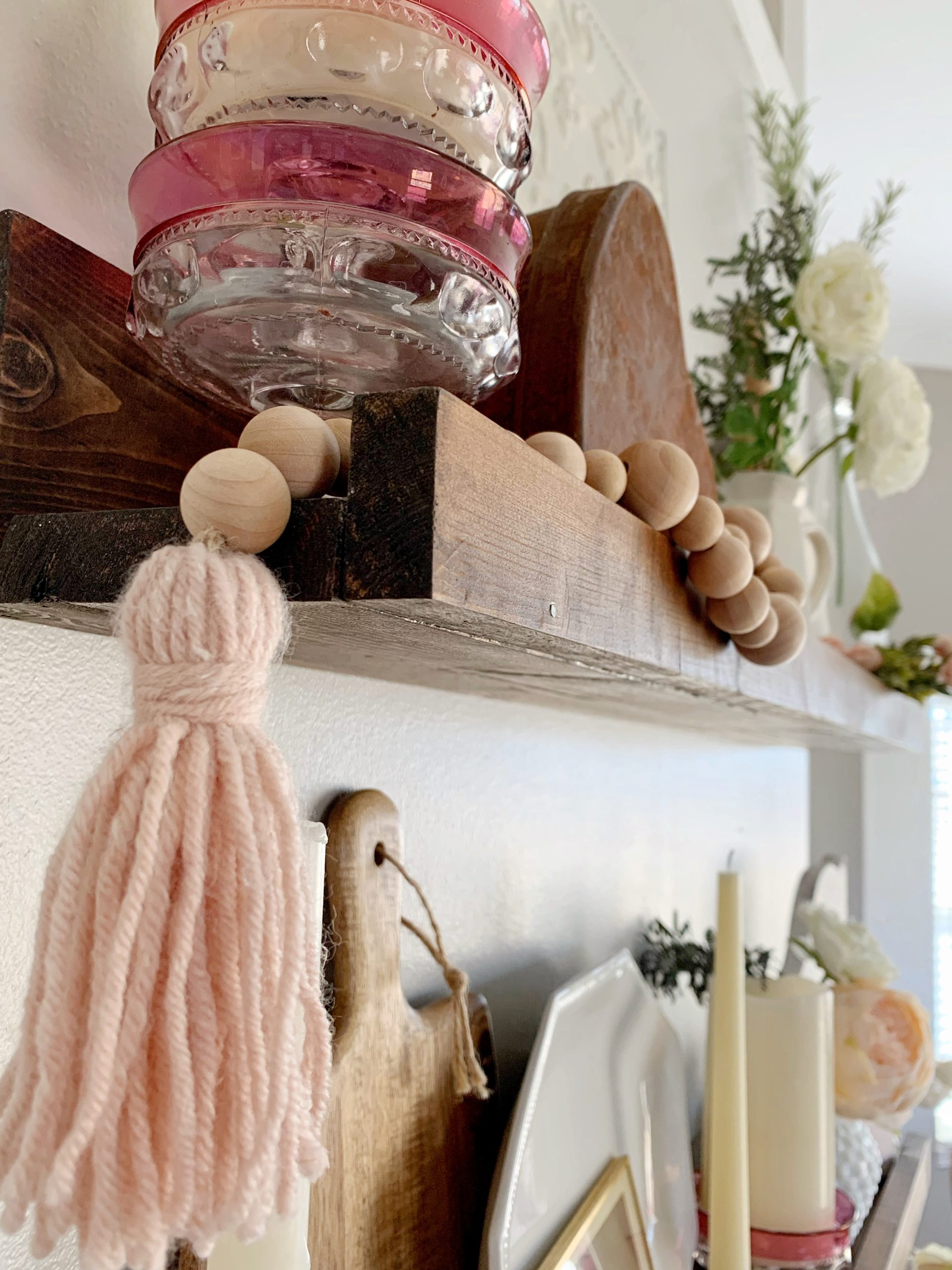 Styling Decor Bead Strands in Your Home - Ruffled Nest Decor